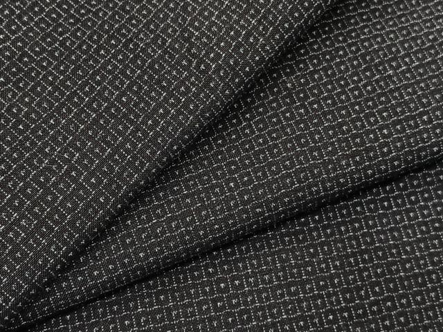 平和屋着物●男性　綿薩摩　木綿　100亀甲　正絹　逸品　BAAT6631hv