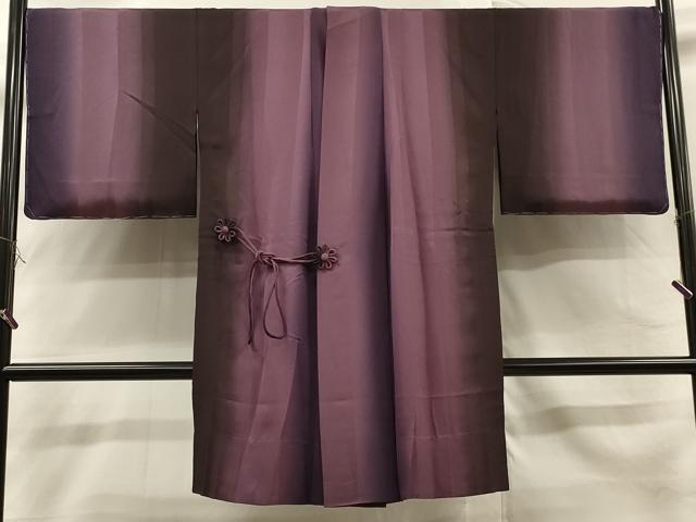 平和屋着物＃道中着　霞文　暈し染め　ロング丈　正絹　逸品　未使用　CAAR9123id