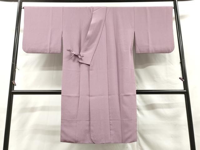 平和屋着物＃道中着　菖蒲色　ロング丈　正絹　逸品　CAAR9119id