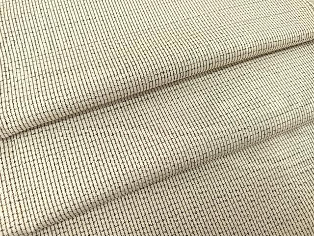 平和屋着物●本場縞大島紬　格子柄　正絹　逸品　BAAT0919yc