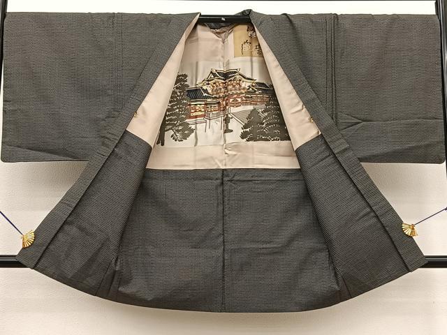 本場大島紬 男物 100亀甲 一疋 平和屋着物○男性 本場大島紬