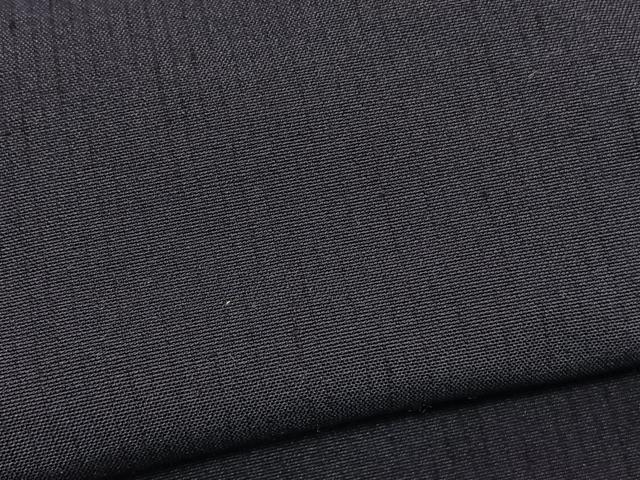 平和屋着物○男性 紬 アンサンブル 色無地 褐返色 正絹 逸品 BAAT6753hv