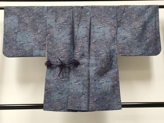 平和屋着物＃道中着　宝尽くし　金糸　正絹　逸品　CAAT5683id