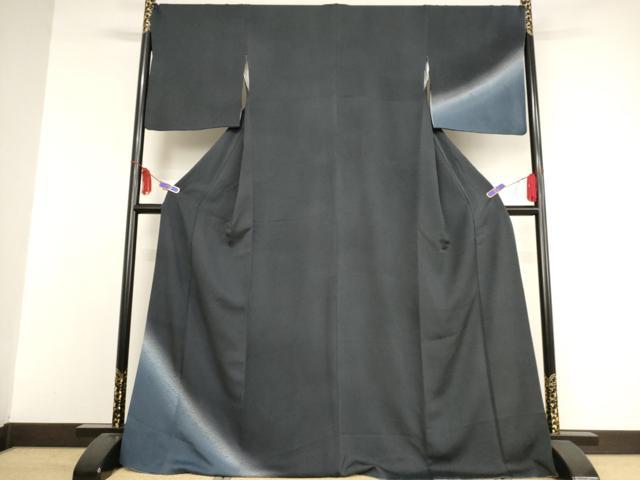 平和屋着物●絞り染色作家　藤井浩　訪問着　絞り　霞文　暈し染め　ロング丈　正絹　逸品　AAAW5280br