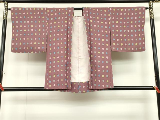 平和屋着物＃羽織　吉祥文　正絹　逸品　CAAT5727id