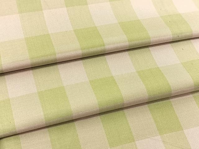 平和屋着物●本場縞大島紬　単衣　格子柄　正絹　逸品　BAAT9134yc