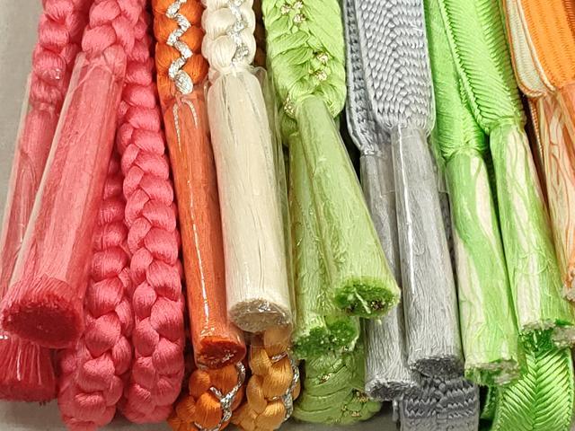 平和屋着物○和装小物 帯締め10本 笹浪組 京乃組紐 手