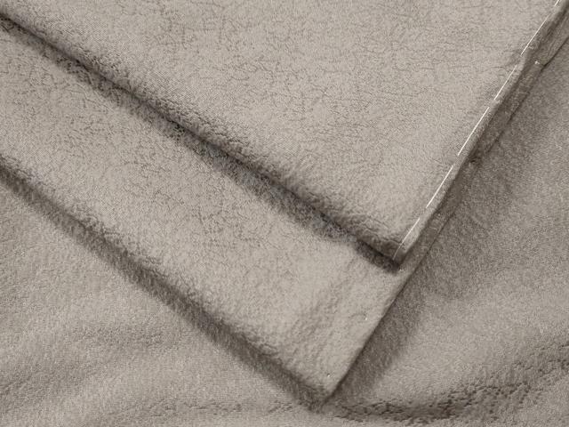 平和屋着物●上質な色無地　吉祥地紋　霞色　正絹　逸品　未使用　CAAU1758yc