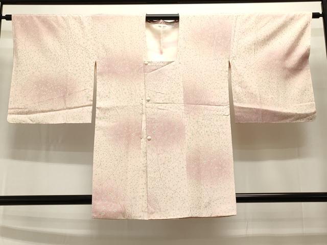 平和屋着物＃道行コート　花唐草文　暈し染め　正絹　逸品　未使用　CAAT5910id