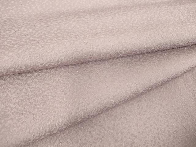 平和屋着物▽上質な色無地　単衣　紋意匠　淡藤色　正絹　逸品　DAAT9742az