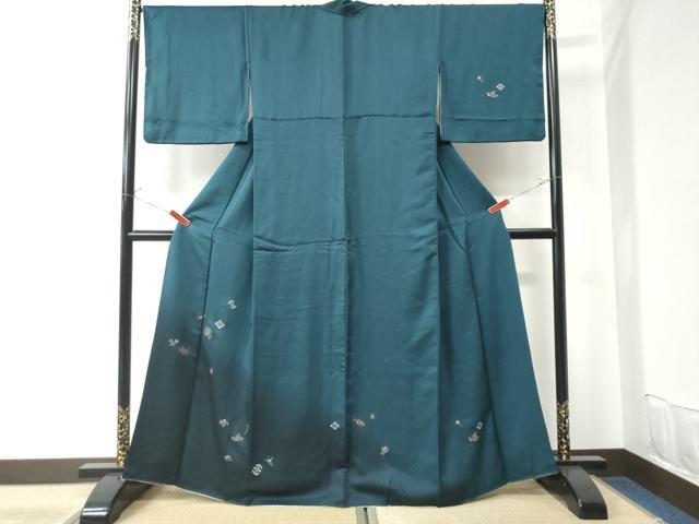 平和屋着物●訪問着　宝尽くし　暈し染め　金彩　正絹　逸品　CAAU2732yc