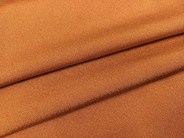 平和屋着物●染色作家　斉藤三才　江戸小紋　極小鮫小紋柄　正絹　逸品　AAAY5983ph