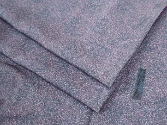 平和屋着物●重要無形文化財　人間国宝　中村勇二郎　江戸小紋　人物唐草文　正絹　逸品　CAAW7285yc