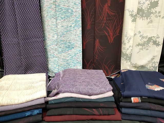 平和屋本店■夏物 小紋 絽 紗 まとめて20点 花柄 着用可能多数 全て正絹 se3591