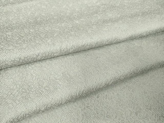 平和屋着物▽江戸小紋　単衣　鮫小紋　正絹　逸品　DAAV5628az