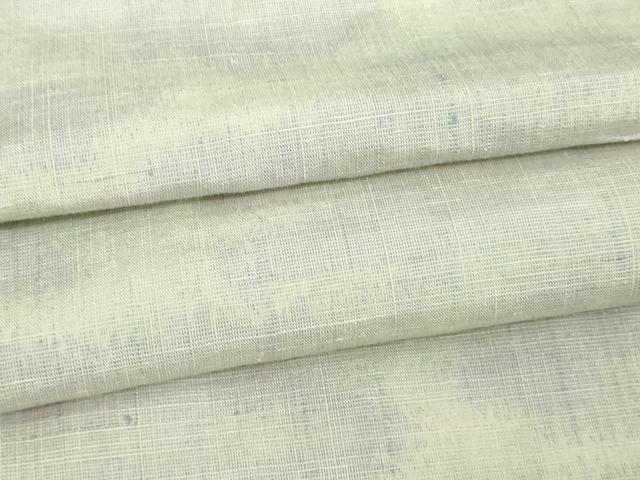 平和屋着物▽上質な紬　単衣　霞文　正絹　逸品　DAAW9161sf