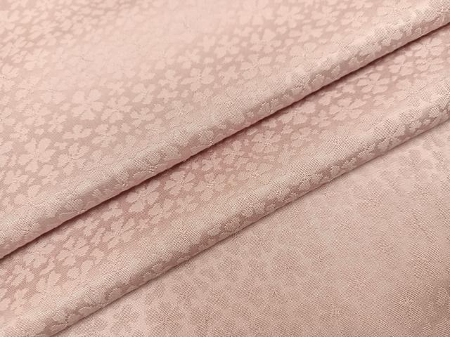 平和屋着物●上質な色無地　花地紋　虹色　正絹　逸品　AABA3779ph