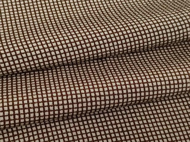 平和屋着物▽江戸小紋　単衣　角通し　正絹　逸品　DAAV9992sf