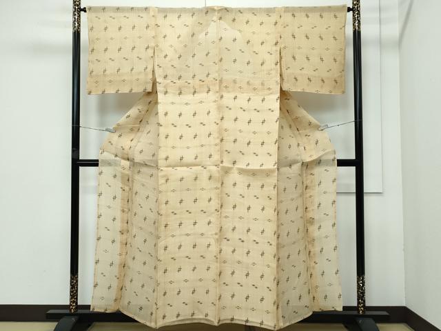 平和屋本店■極上　夏物　芭蕉布　手積み芭蕉糸100％　逸品　CZAA3626s5