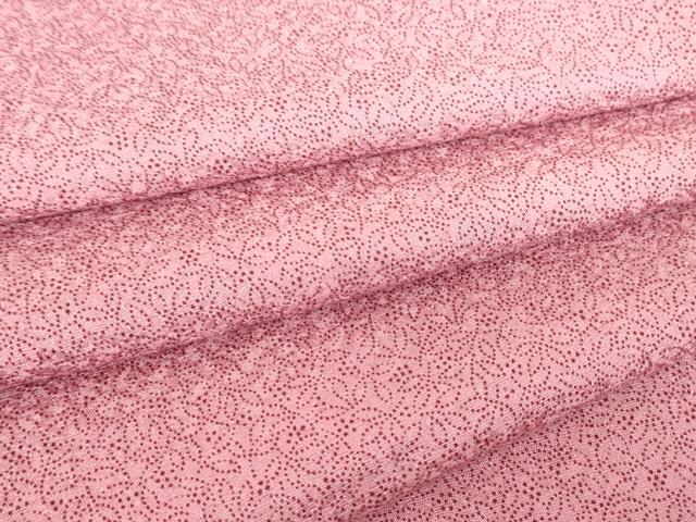 平和屋着物▽江戸小紋　単衣　草花文　正絹　逸品　未使用　DAAV5983az