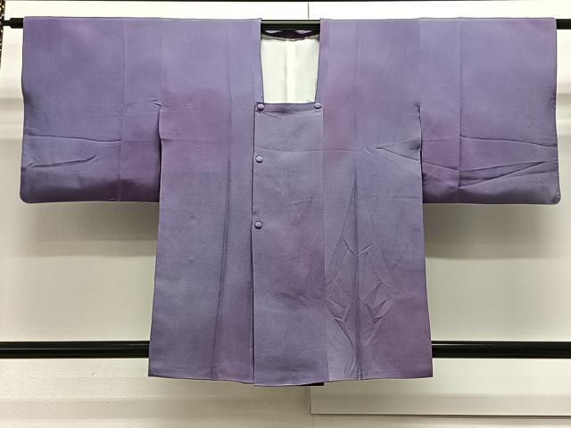 平和屋着物＃染色作家　斉藤三才　道行コート　霞文　暈し染め　正絹　逸品　CAAX7868ua