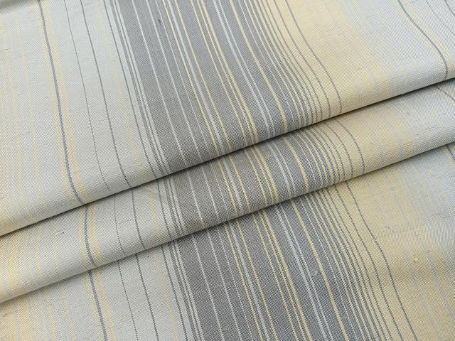 平和屋着物●上質な紬　間道　正絹　逸品　AABB4333ph