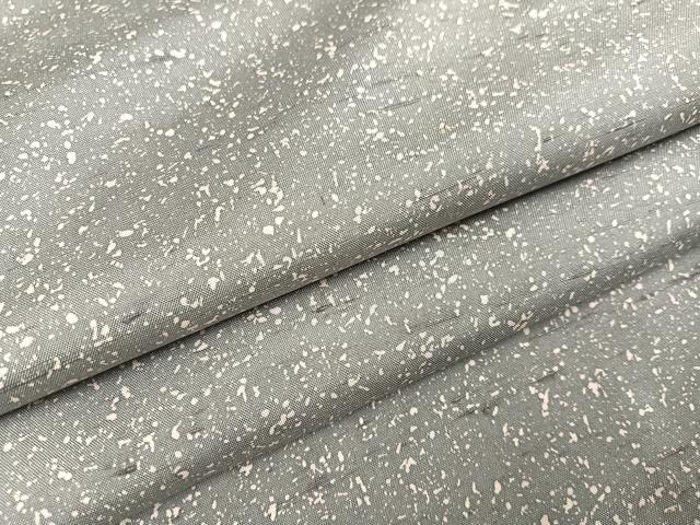 平和屋着物●石川県指定無形文化財　牛首紬　白山工房　手織り　霞文　正絹　逸品　AABB5083ph