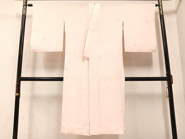 平和屋着物●長襦袢　無双仕立て　鶴松文　正絹　逸品　AABB8183ph