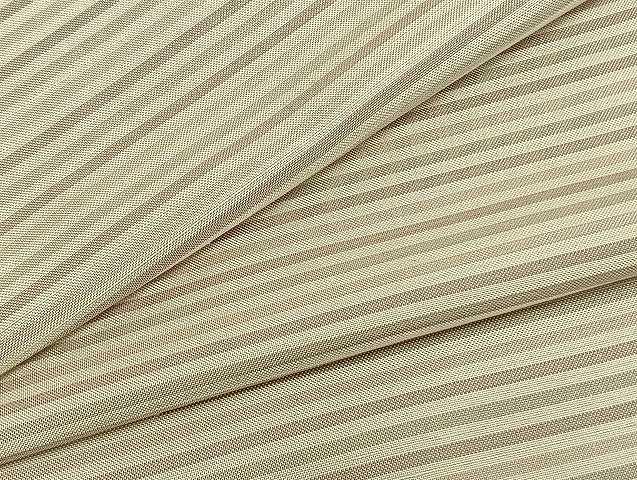 平和屋着物▽男性　紬　単衣　横縞　正絹　逸品　AABB2277fy