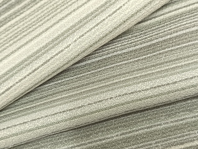 平和屋着物▽小紋　単衣　横縞　洗える着物　AABC0323fy