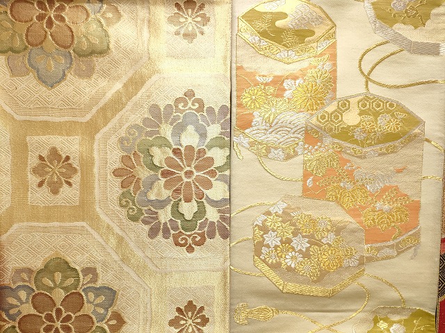 平和屋本店□袋帯 西陣 まとめて100点 鳳凰 向かい鶴 蝶 更紗 花
