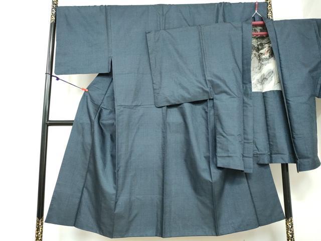 平和屋着物●男性　本場大島紬　アンサンブル　100亀甲　総詰め　正絹　逸品　DAAY5423ud