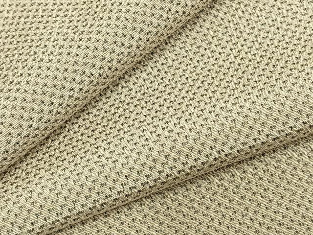 平和屋着物▽本塩沢　単衣　霞文　正絹　逸品　AABC3780fy