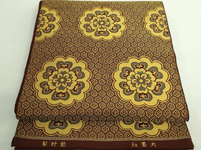 平和屋着物■極上　龍村美術織物　龍村製　全通柄　本袋帯　大蜀江　逸品　DZAB1487kh5