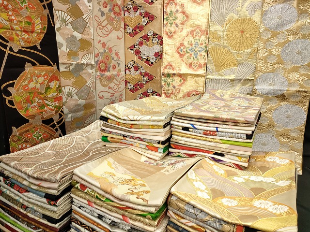 平和屋本店■袋帯 西陣 まとめて100点 鳳凰 向かい鶴 人物 馬 蝶 花柄 宝相華 佐賀錦 金銀糸 など 未使用品あり 全て正絹 se3784