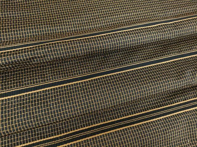 平和屋着物●男性　紬　吉野間道　正絹　逸品　DAAY9249az