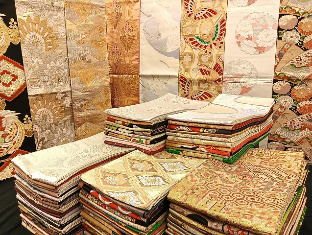 平和屋着物■袋帯 西陣 まとめて100点 鳳凰 孔雀 蝶 更紗 花柄 佐賀錦 金銀糸 など 着用可能多数 未使用品あり 全て正絹 mmm040