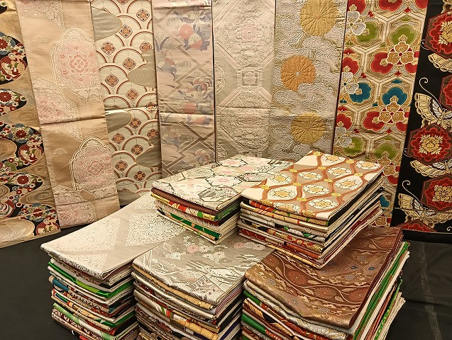 平和屋着物■袋帯 西陣 まとめて100点 鳳凰 鴛鴦 蝶 風景 花柄 正倉院 金銀糸 など 着用可能多数 未使用品あり 全て正絹 mmm050