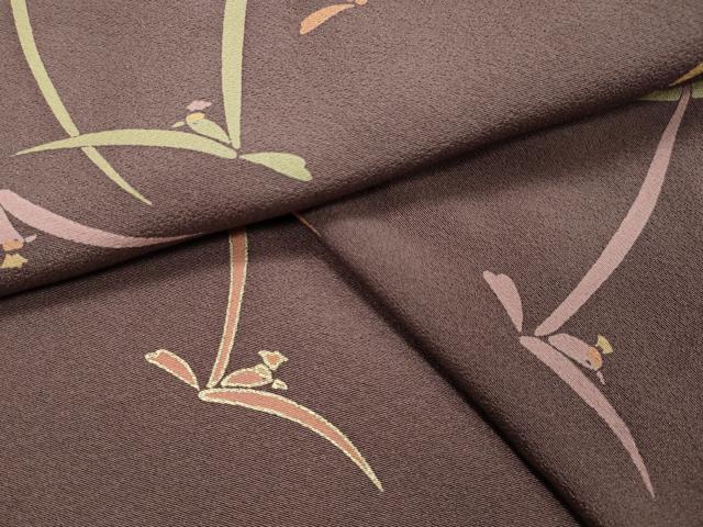 平和屋着物●上質な小紋　飛鳥文　金彩　正絹　逸品　CABA1347gh