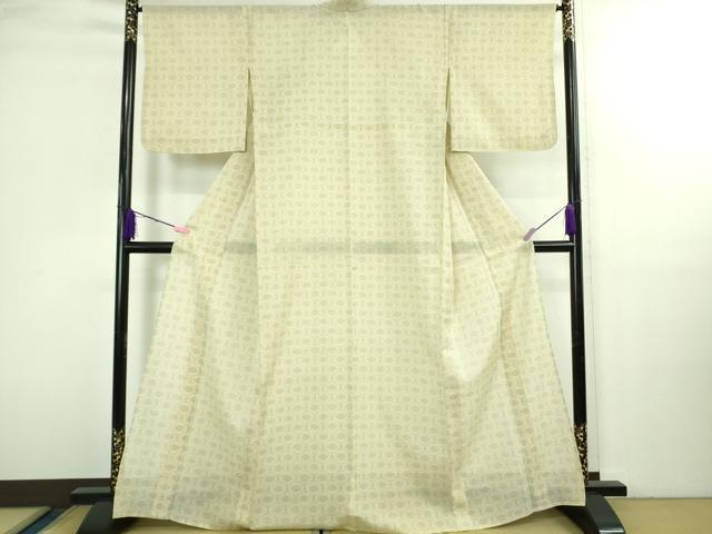 平和屋本店＊極上　夏物　本塩沢　夏塩沢　飾蜀文　逸品　DZAA4701kh6