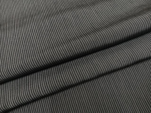 平和屋着物●江戸小紋　縞　正絹　逸品　AABD9825ph