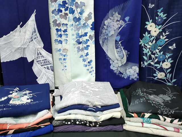 平和屋本店■夏物 訪問着 絽 紗 まとめて20点 孔雀 蝶 風景 花柄 葡萄 手描き 金彩 金銀糸 着用可能多数 全て正絹 se3802