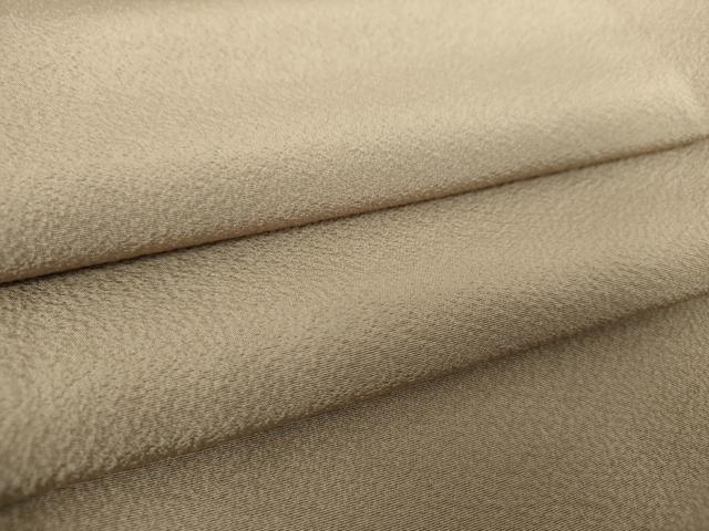 平和屋着物●上質な色無地　生壁色　鈴乃屋扱い　正絹　逸品　DABA1542ps