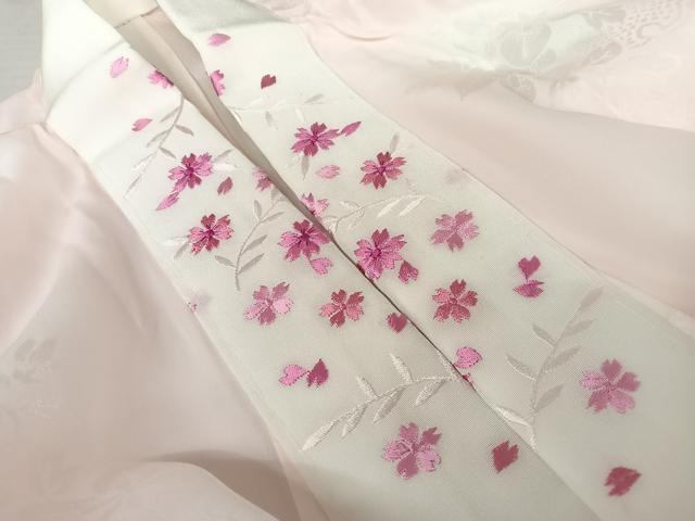 平和屋着物○豪華振袖・長襦袢セット 草花文 暈し染め 金彩 さが美扱い