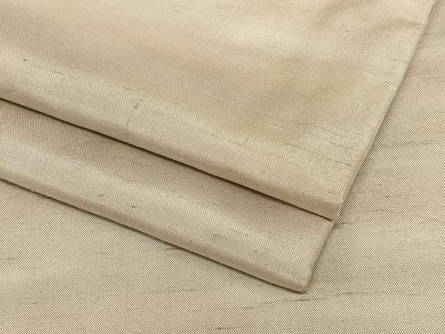 平和屋着物●石川県指定無形文化財　牛首紬　白山工房　手織り　霞文　正絹　逸品　AAAT0608zg