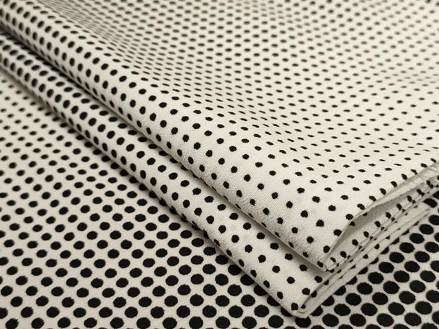 平和屋着物▽小紋　単衣　ドット柄　洗える着物　AAAU1143iu