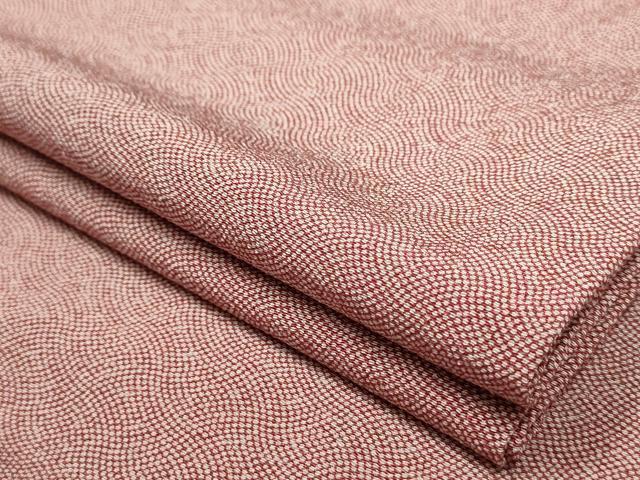 平和屋着物▽江戸小紋　単衣　立分銅　正絹　逸品　AAAU6403iu