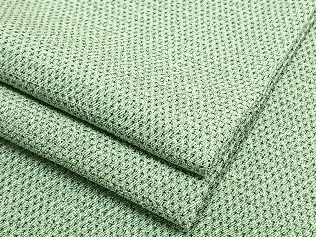 平和屋着物▽白鷹お召　単衣　蚊絣　さが美扱い　正絹　逸品　AAAU7998fy