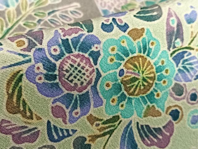 平和屋着物○本場加賀友禅作家 杉浦伸 色留袖 友禅 作家物 草花