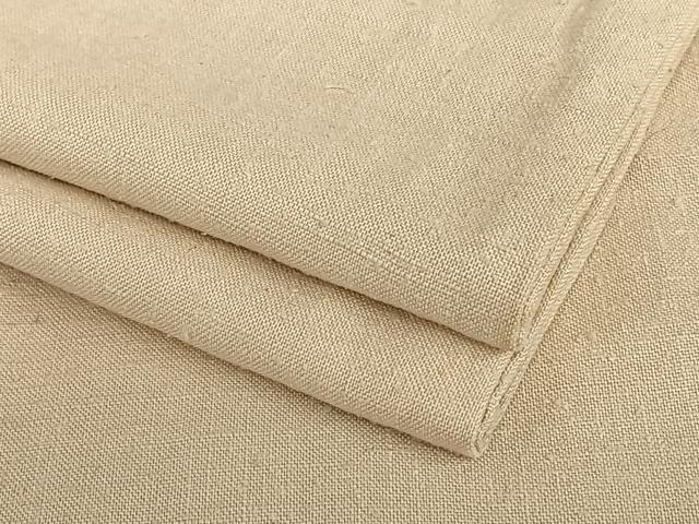 平和屋着物●上質な紬　色無地　雄黄色　正絹　逸品　AAAU8432zg